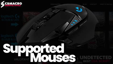 Logitech Lua Script Supported Mouses Norecoil Macro Spray