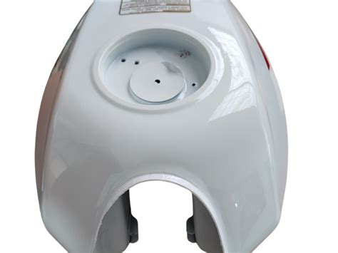 Tanque Gasolina Akt Nkd Color Blanco Moto Repuestos