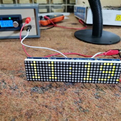Esp Led Matrix Clock Weather News Bitcion Hackaday Io