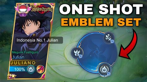 Global Julian Oneshot Damage Hack Build And Emblem Set Mobile