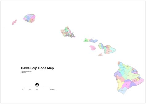 Hawaii Zip Code Maps Free Hawaii Zip Code Maps