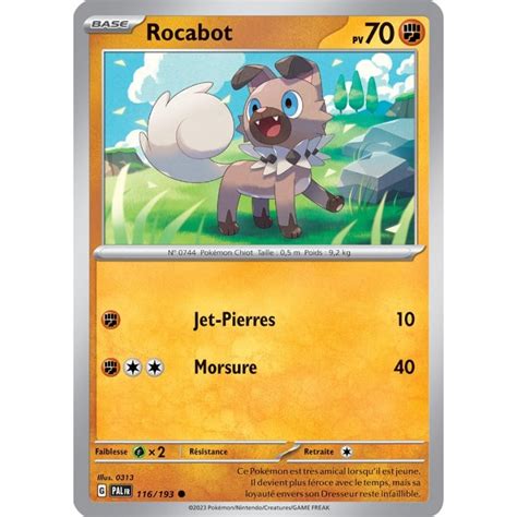 Glaivodo 060 193 Carte Pokémon Rare Neuve VF