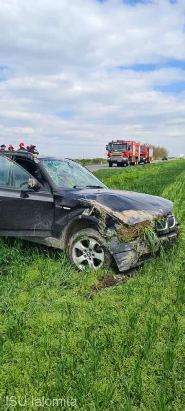 Un copil de 9 ani și 2 adulți răniți într un accident în Ialomița