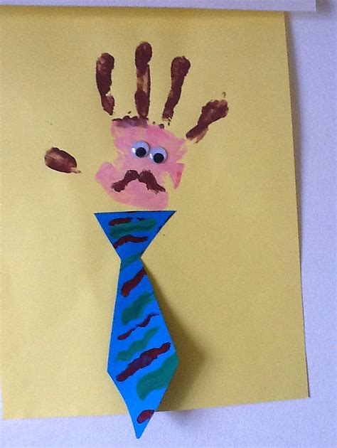 Father S Day Handprint Craft Printable