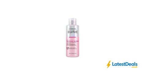 28 L Oreal Paris Elvive Glycolic Gloss Lamination Rinse Off Treatment