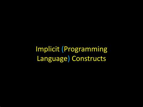 ppt implicit programming powerpoint presentation free download id 2025197