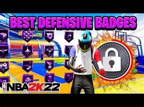 BEST DEFENSIVE BADGES ON NBA 2K22 CURRENT GEN THE BEST DEFENSE BADGES