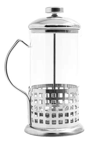 Cafetera Prensa Francesa Ml Con Embolo De Acero Y Vidrio Mercadolibre