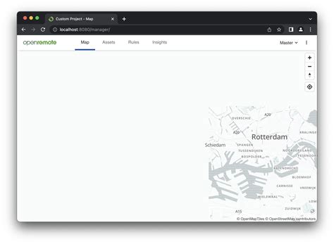 default map not rendering properly custom deployment openremote