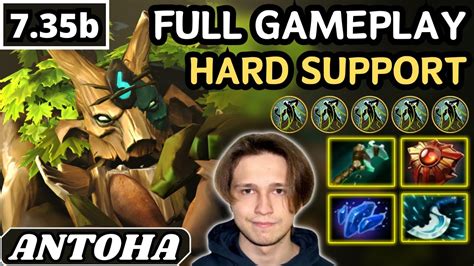 7 35b Antoha TREANT PROTECTOR Hard Support Gameplay 29 ASSISTS Dota