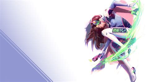 Dva Overwatch Digital Art Sktech Wallpaper HD Games Wallpapers 4k
