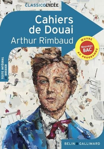 Cahiers De Douai De Arthur Rimbaud Poche Livre Decitre