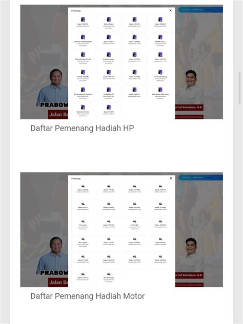 Cek Ini Para Pemenang Peserta Jalan Sehat Satu Putaran Dengan Nomor