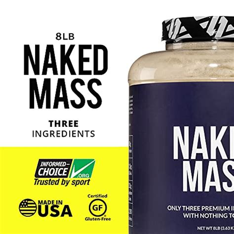 Prote Na Natural Para Ganar Masa Muscular Naked Mass Libras A