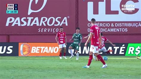 Vídeo Vila Nova 0 x 0 Guarani Melhores momentos 12ª rodada do