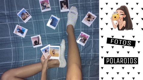 DIY FOTOS POLAROIDS SEM A CÂMERA VERSÃO ATUALIZADA 2018 YouTube