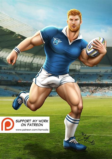 Ginger Rugby Player By Asmodisart Rugby Players Shirtless Men Hot