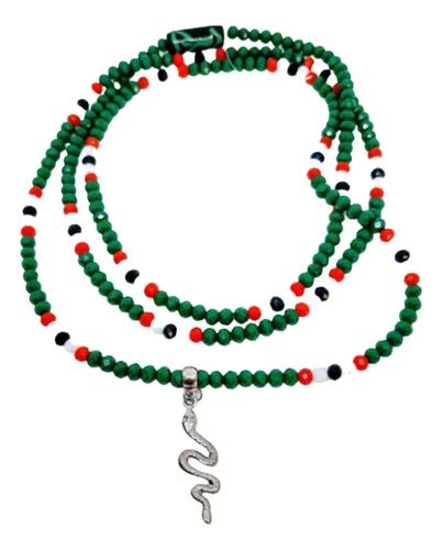 Guia Caboclo Cobra Coral Umbanda Candombl Brinde Mercadolivre