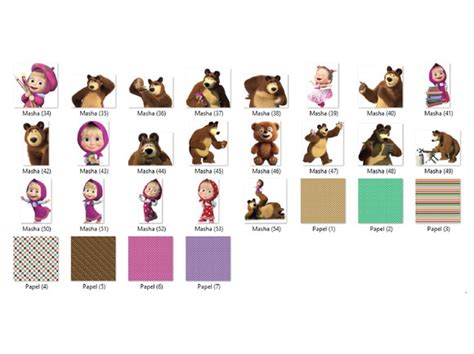 Kit Digital Masha E O Urso Elo Produtos Especiais