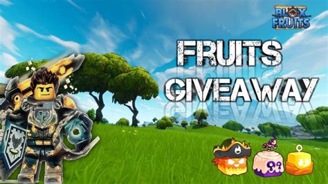 Blox Fruits Giveaway Livestream YouTube
