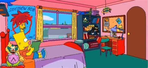 Image Barts Bedroomjpeg Simpsons Wiki Fandom Powered By Wikia