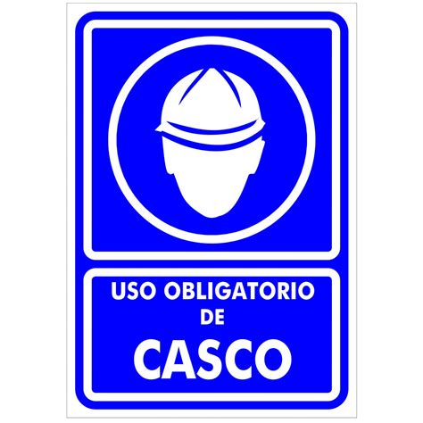 AVISO OBLIGATORIO USO DE CASCO