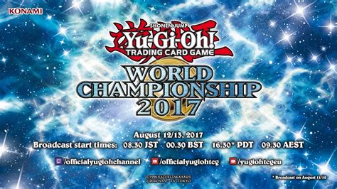 Yu Gi Oh World Championship 2017 Finals Live Broadcast YouTube