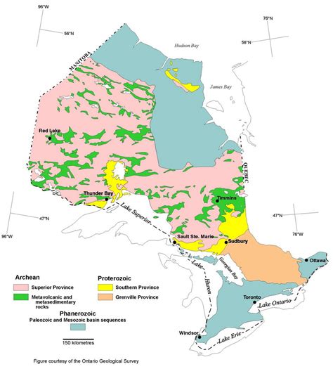 Ontario Geology Map