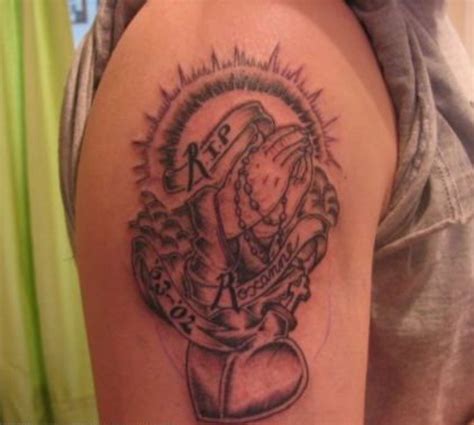 In Loving Memory Memorial R I P Tattoos TatRing