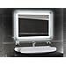 Bilderdepot24 Badezimmerspiegel Mit Beleuchtung LED Spiegel 50x40 Cm