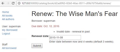 django tutorial part 9 working with forms learn web development mdn