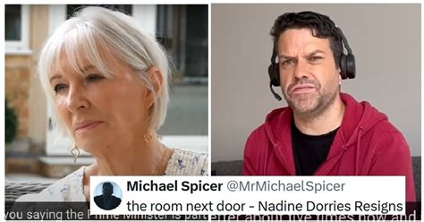 Michael Spicer Was In The Room Next Door To Nadine Dorries