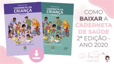 Como baixar a Caderneta de saúde edição 2020 YouTube
