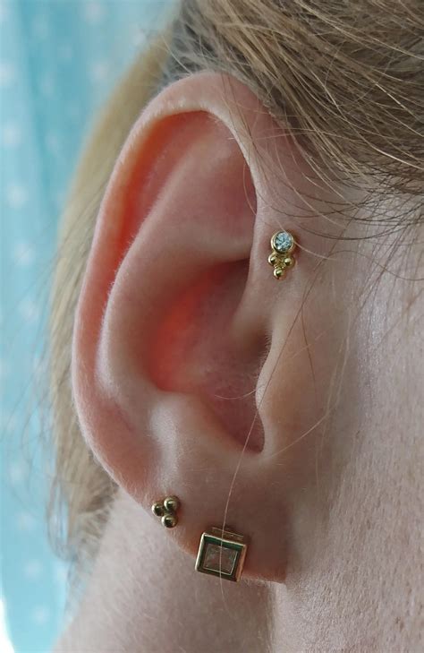 After Years Of Googling And Fawning Over Forward Helix Piercings I