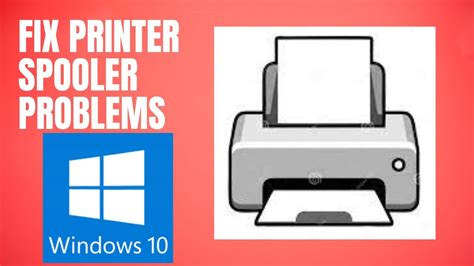 How To Fix Printer Spooler Problems On Windows 10 YouTube