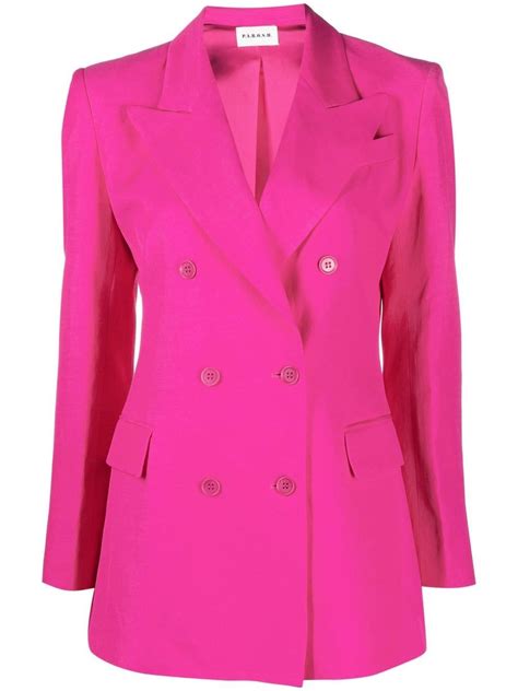 P A R O S H Double Breasted Blazer Farfetch