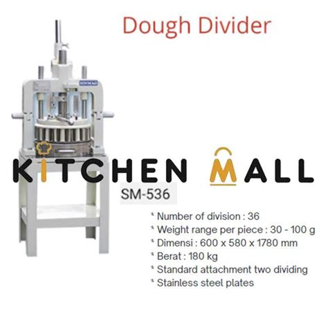Jual Sinmag SM 536 Manual Dough Divider Mesin Pembagi Adonan Semi Bulat