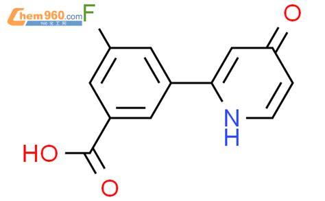 3 fluoro 5 4 oxo 1H pyridin 2 yl benzoic acidCAS号1261938 72 0 960化工网