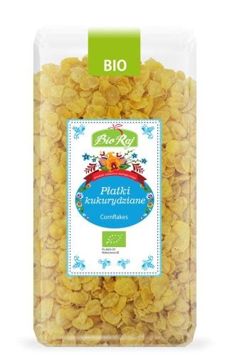 Płatki kukurydziane bio 200g JarmarkNatury