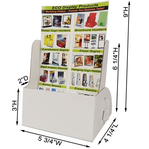 Cardboard Brochure Holders