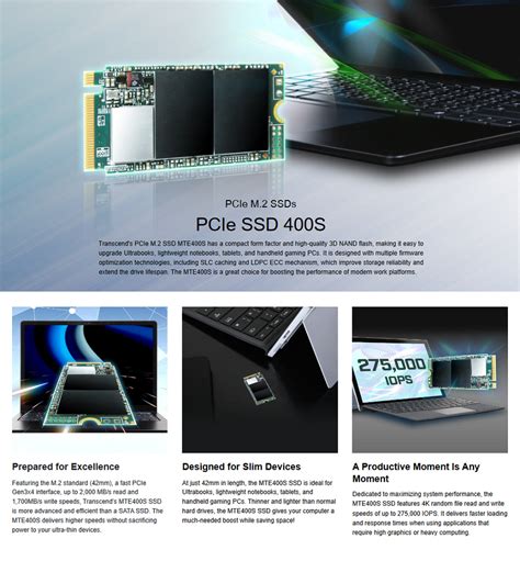 Transcend Mte S Pcie M Nvme Ssd Memorytoday Ssd Solid