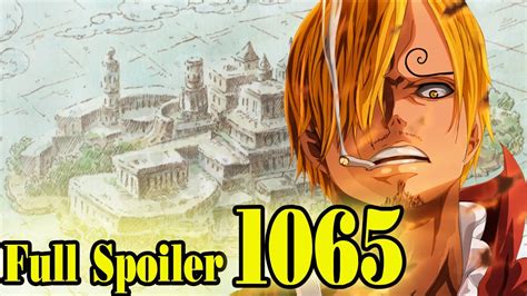One Piece Chap 1065 Full Spoiler XÁC NHẬN Thông Tin SANJI Bí