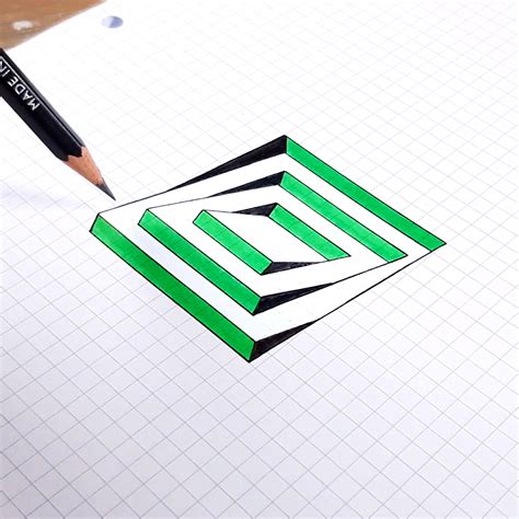 How To Draw Easy D Illusions Art Hacks Art Illusion
