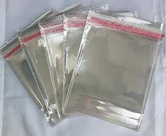 Avanti Creation Transparent Self Adhesive Resealable Plastic Pouch Bag