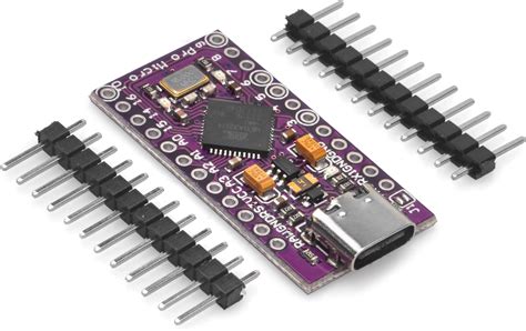 OSOYOO Pro Micro Board ATmega32U4 Leonardo 5V 16MHz Module Board USB C