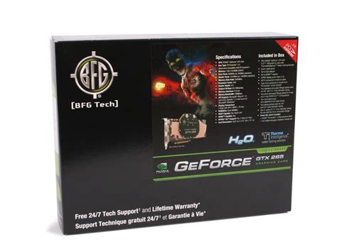 BFG Tech GeForce GTX 285 H2O Bit Tech Net