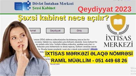 D M Xsi Kabinet Nece A L R Qeydiyyat D Vl T Mtahan