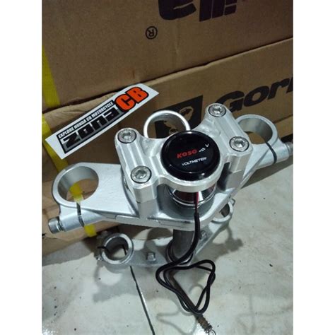 Jual Breket Voltmeter Ninja R Cnc Koso Original Pnp T Segitiga Atas