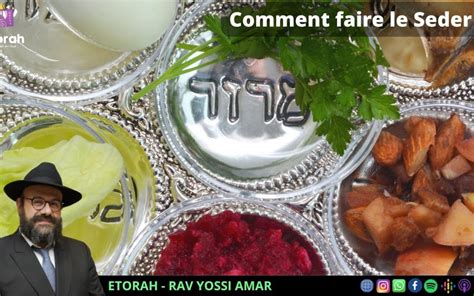 Pessa H Comment Et Quoi Faire Le Soir Du Seder Concr Tement Que