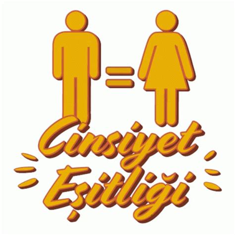 Cinsiyet Eşitlik Sticker Cinsiyet Eşitlik Cinsiyet Eşitliği